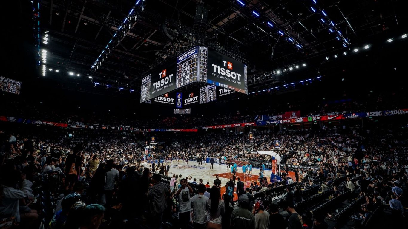 Tissot unveils updated shot clock for NBA China Games