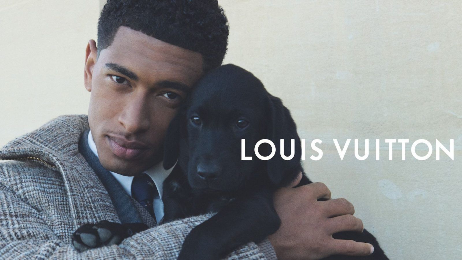 Jude Bellingham and Callum Turner in the LV Men's Spring Summer 2026 ...