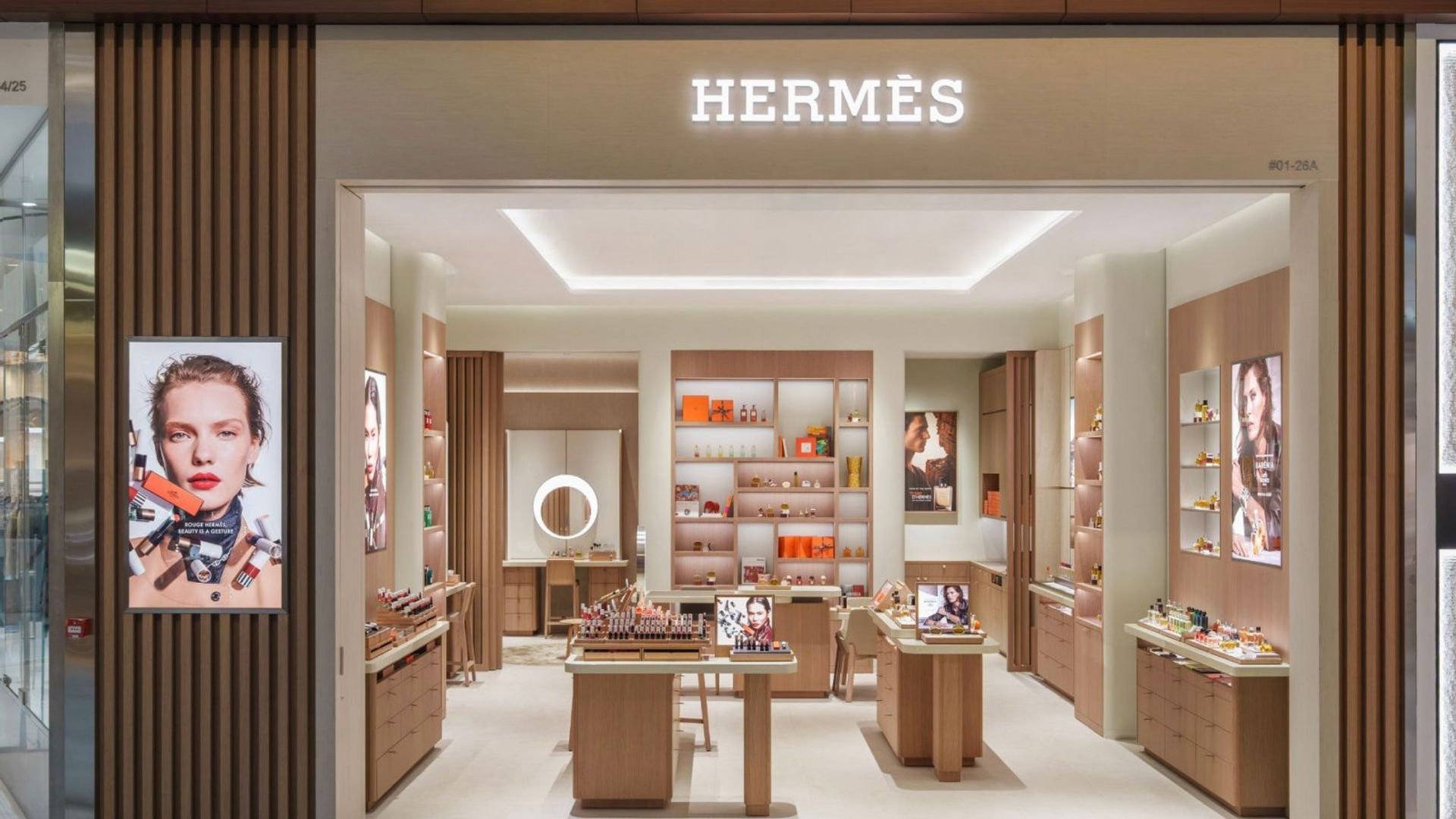 Hermès launches its first perfume and cosmetics store in Southeast Asia