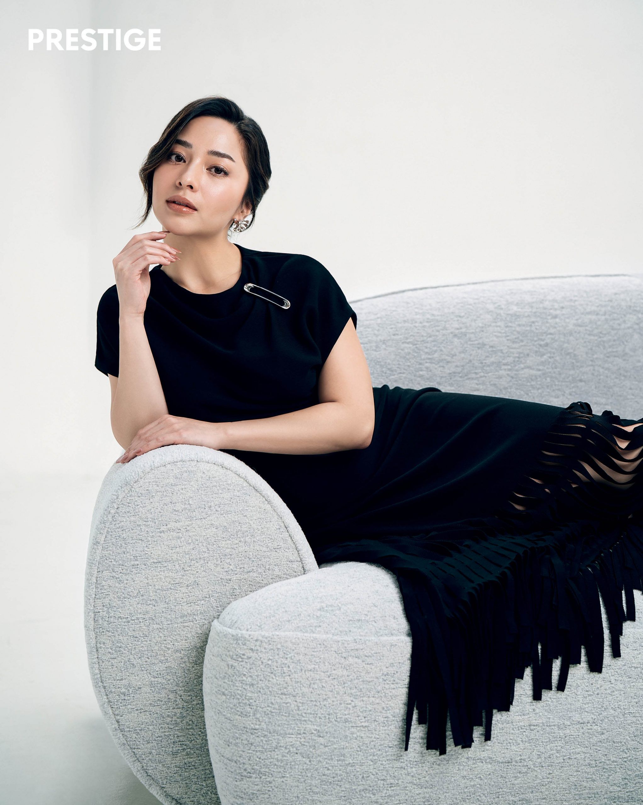 Nikita Willy graces the cover of Prestige Indonesia's December 2025 ...