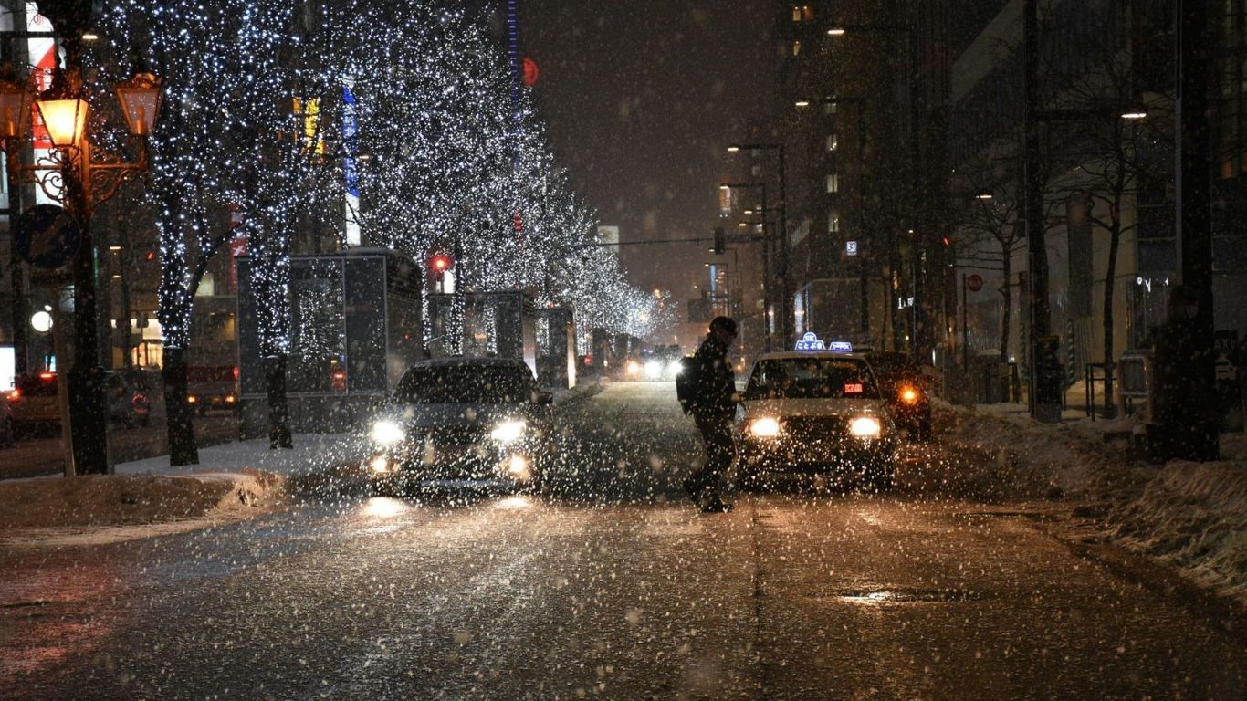 Japan is expected to get blizzards and a lot of snow