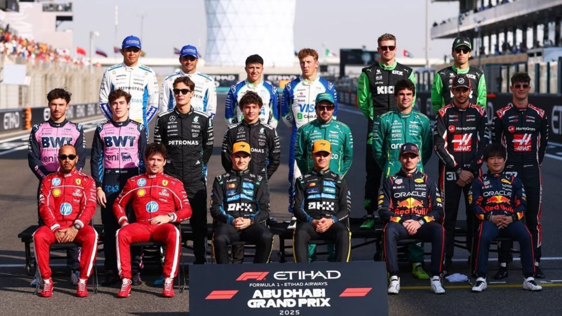 View the full roster of drivers for every Formula One team in 2026