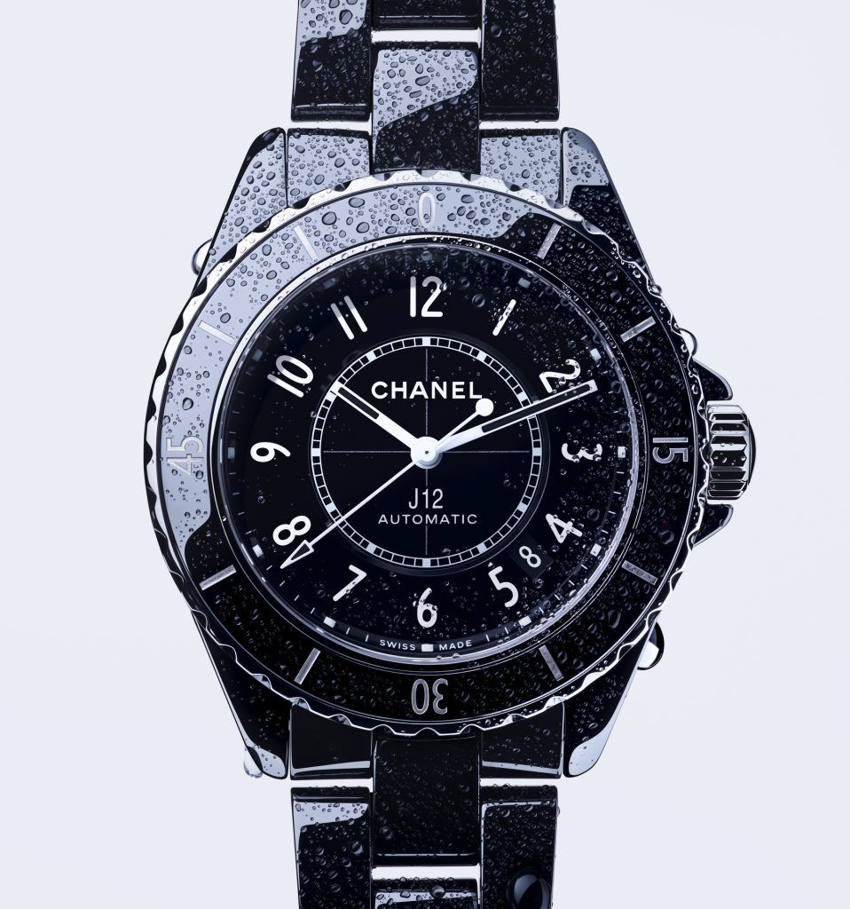 The Chanel J12 goes back into the ocean