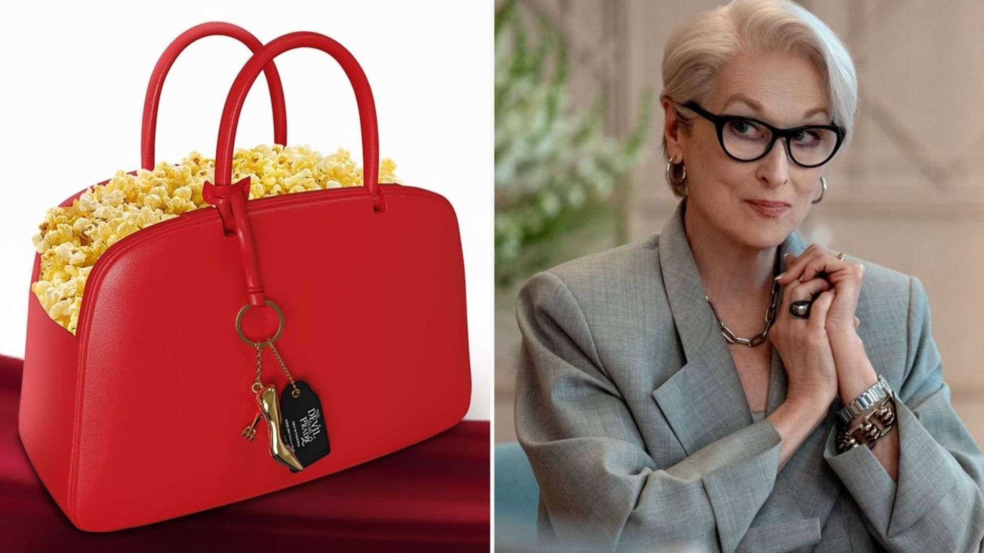 The Devil Wears Prada 2 purse is a brilliant popcorn bucket