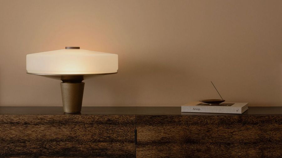 Aesop just unveiled the $4,000 Apose table lamp