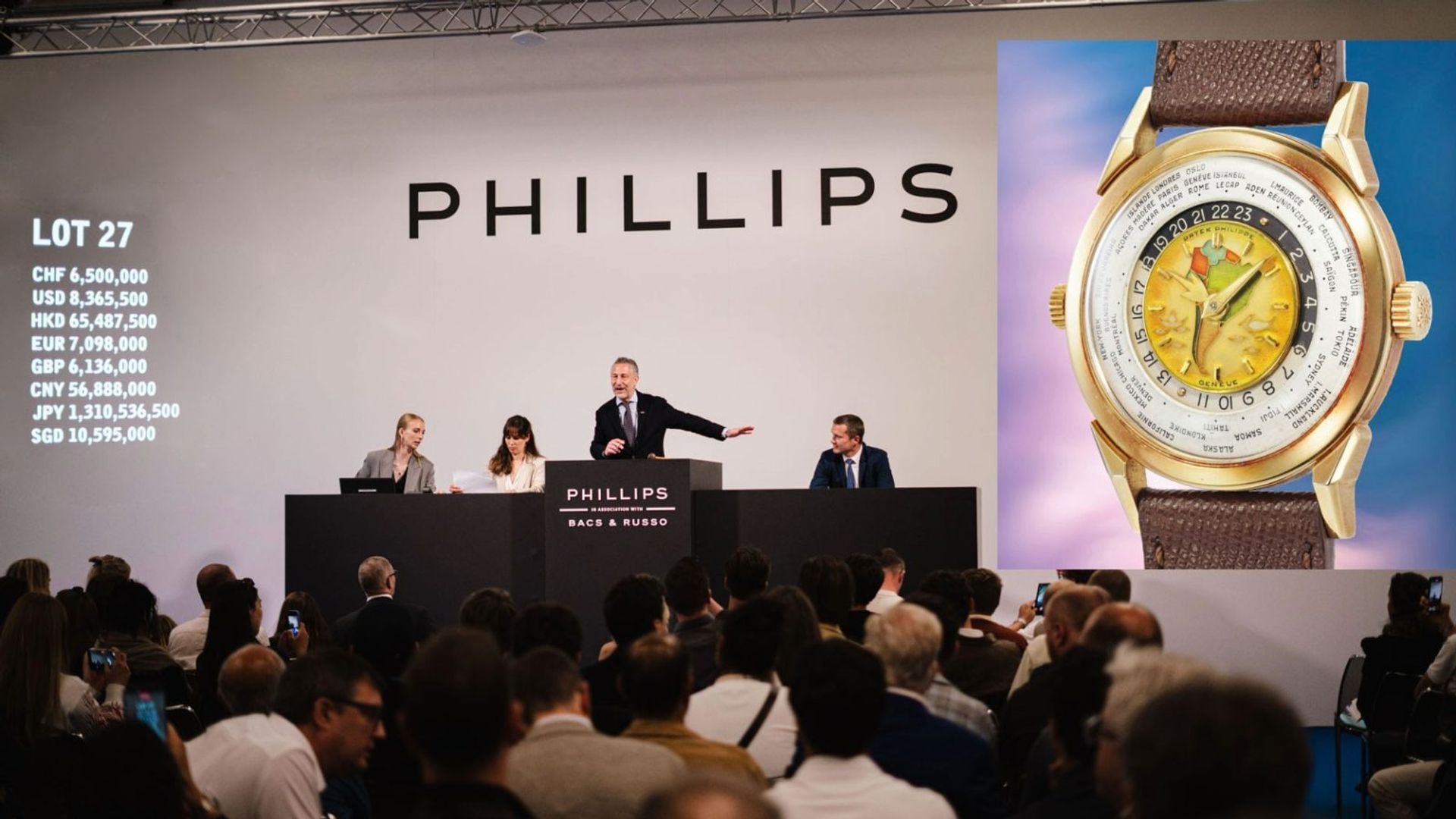 The Phillips Watch Auction Breaks the World Record