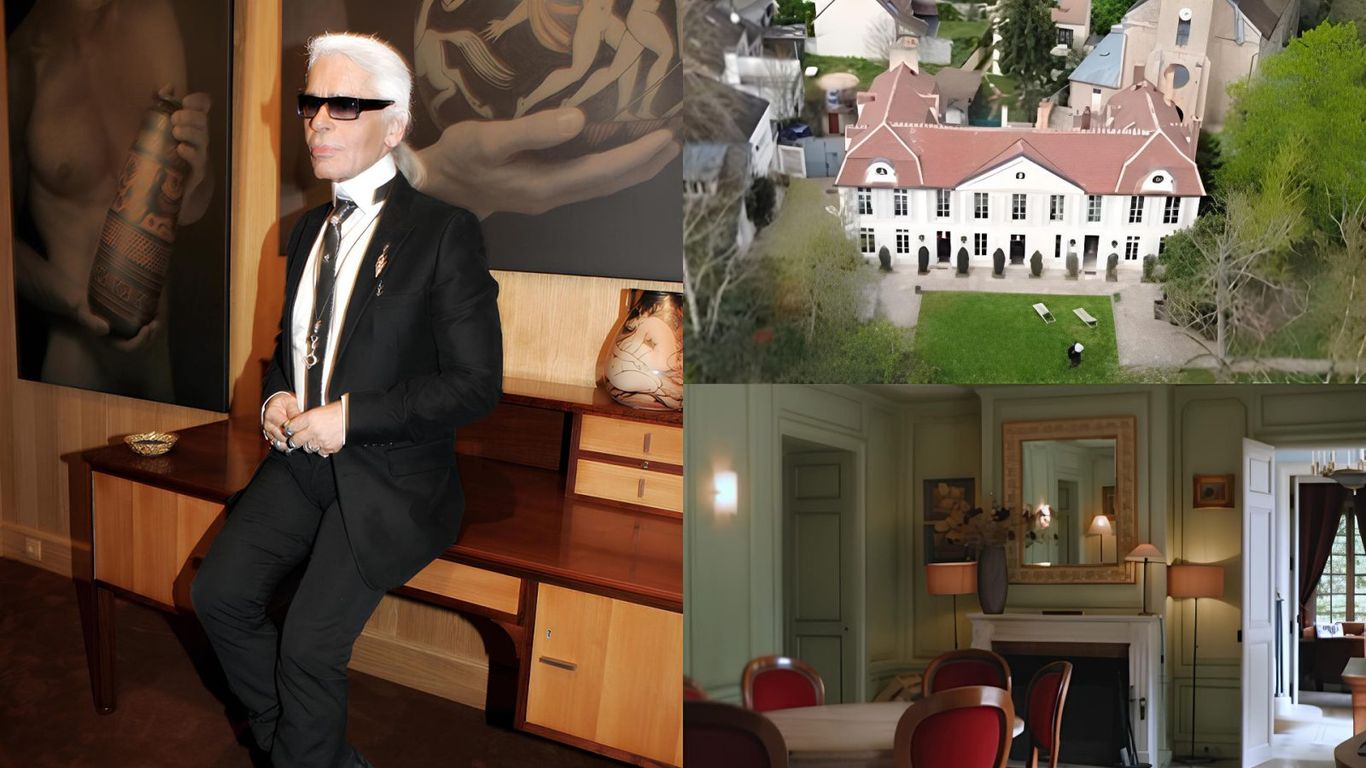 The former French estate of Karl Lagerfeld, Manoir du Mée, is for sale