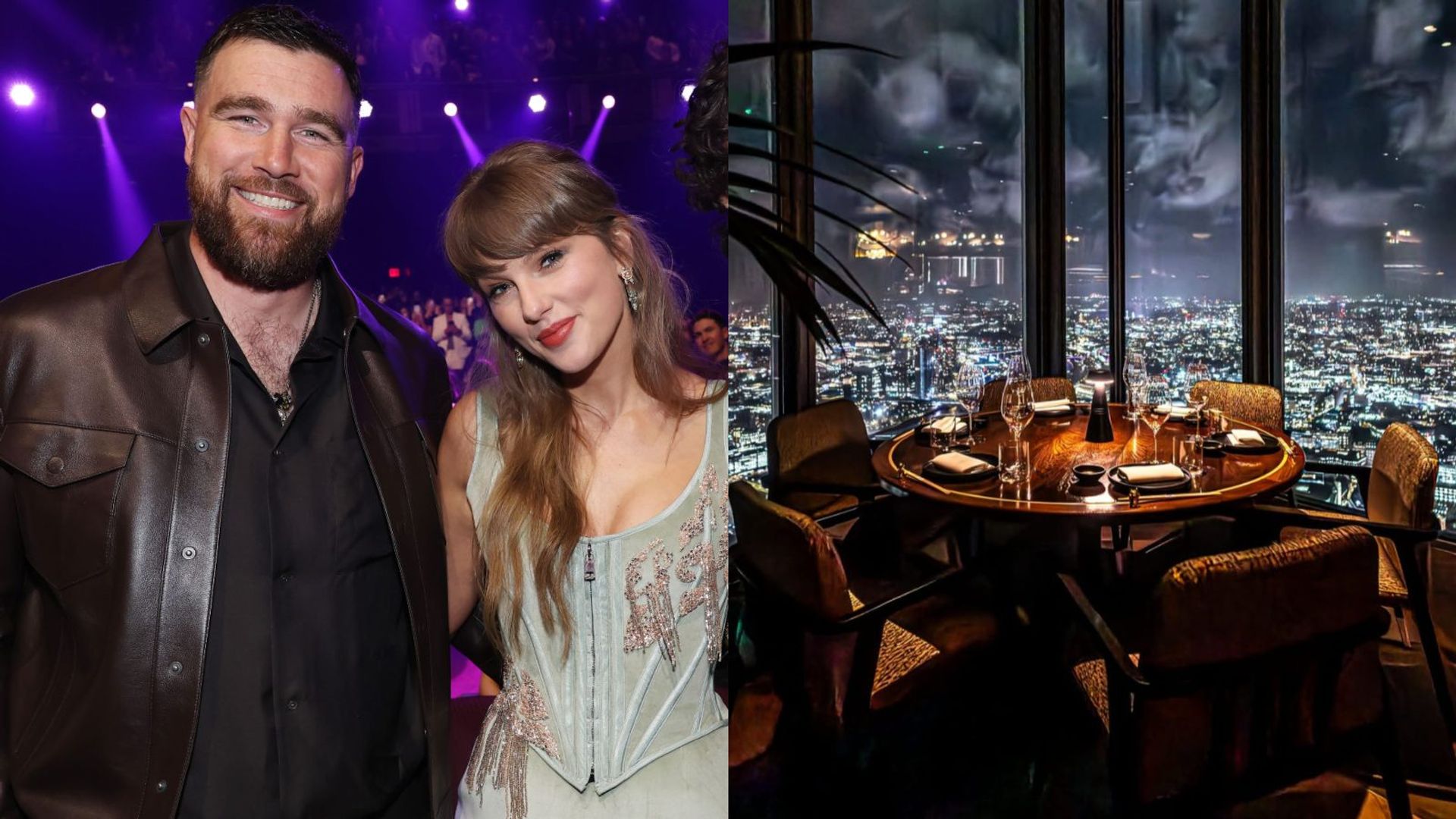 A list at Taylor Swift and Travis Kelce's London date night locations