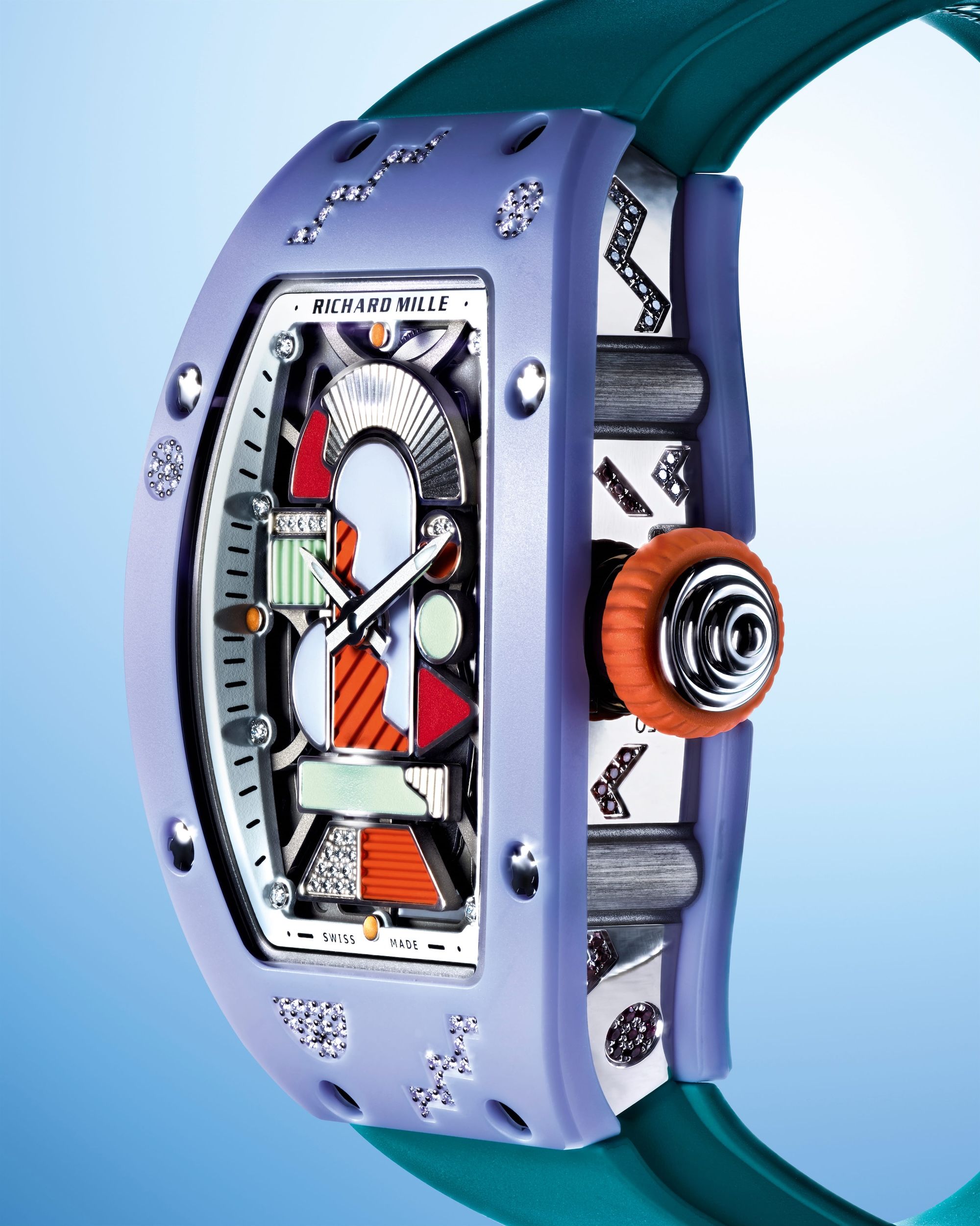 Richard Mille RM 07-01 Coloured Ceramics is a multicoloured finisher