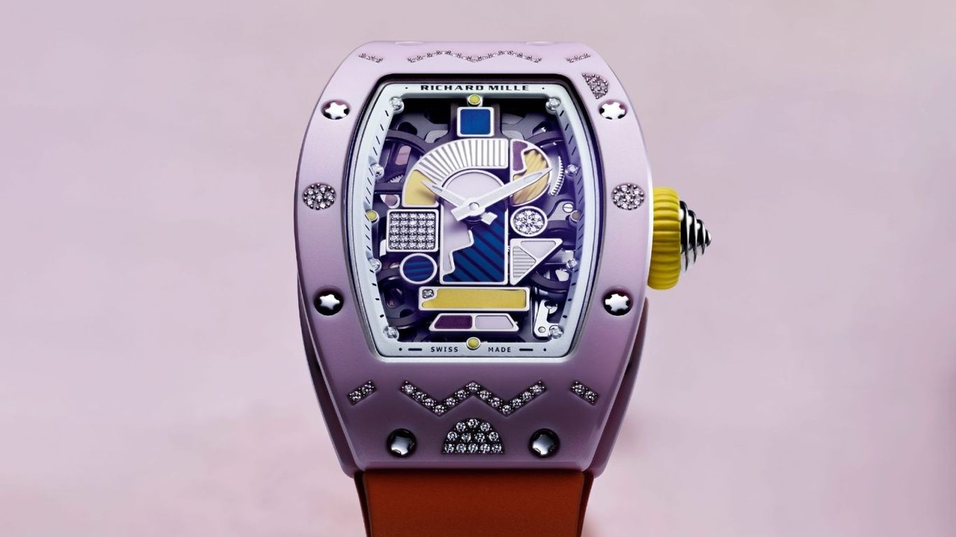 Richard Mille RM 07-01 Coloured Ceramics is a multicoloured finisher