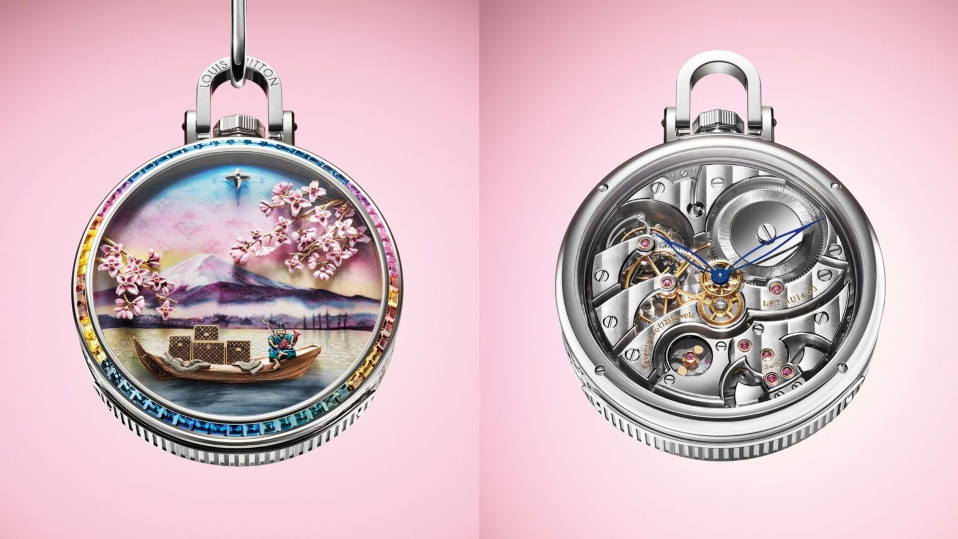 A springtime theatre: Escale au Mount Fuji by Louis Vuitton