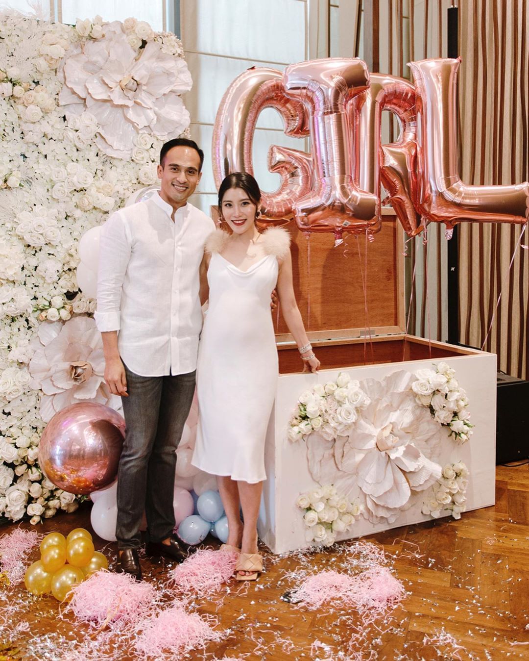Chryseis Tan and Faliq Nasimuddin are having a baby girl!