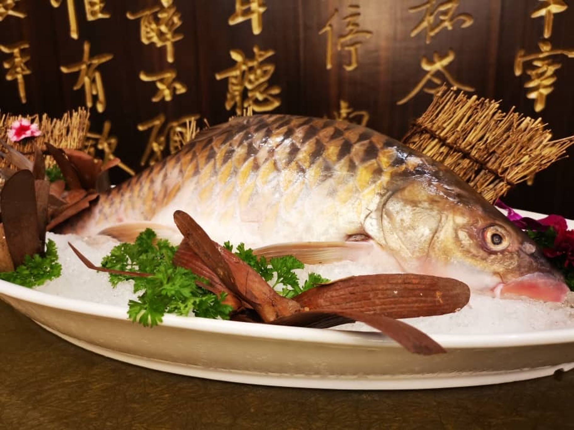 Catch of the day: An Empurau-themed menu at Ming Ren Xuan