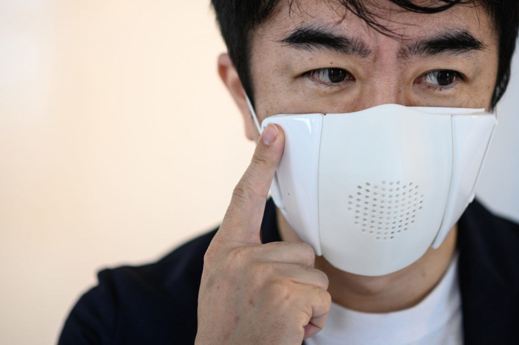 Face masks 2.0: Going high-tech with speech translation and air purifiers