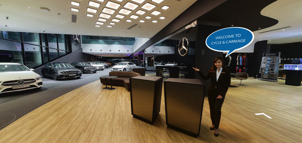 Introducing Malaysia's first Mercedes-Benz virtual showroom by Cycle ...