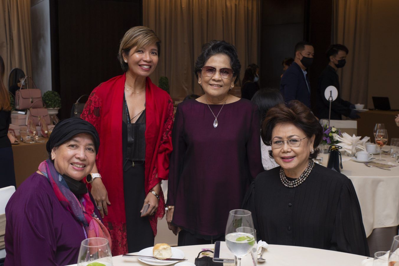 Halcyon Days throws an intimate luncheon to celebrate women and their ...