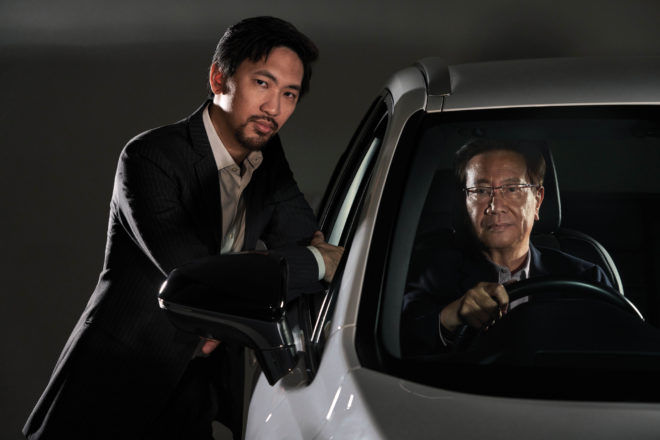 Alex Yoong and Dato' Simon Foong as mentors to their sons