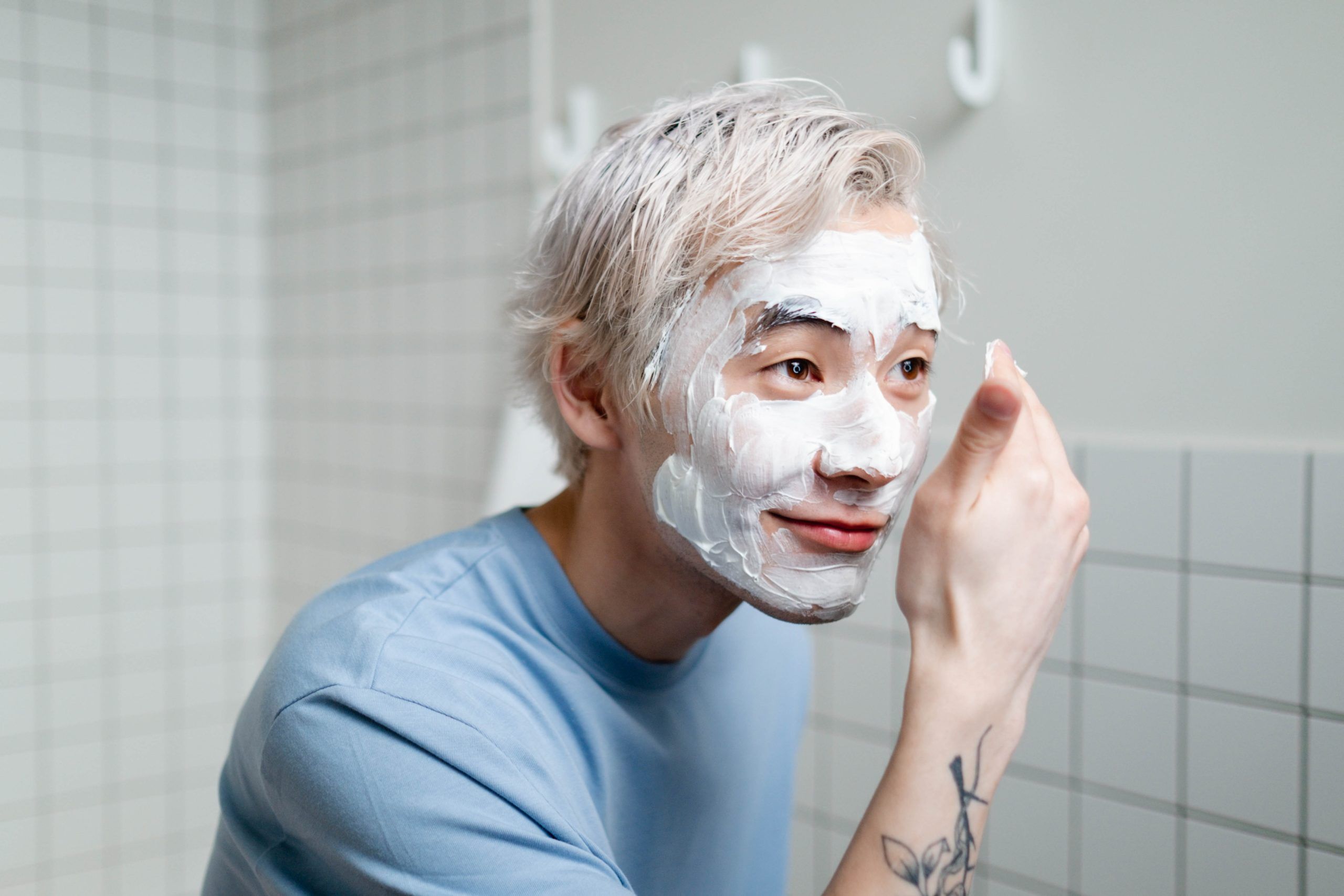 8-step skincare routine and products for well-groomed men