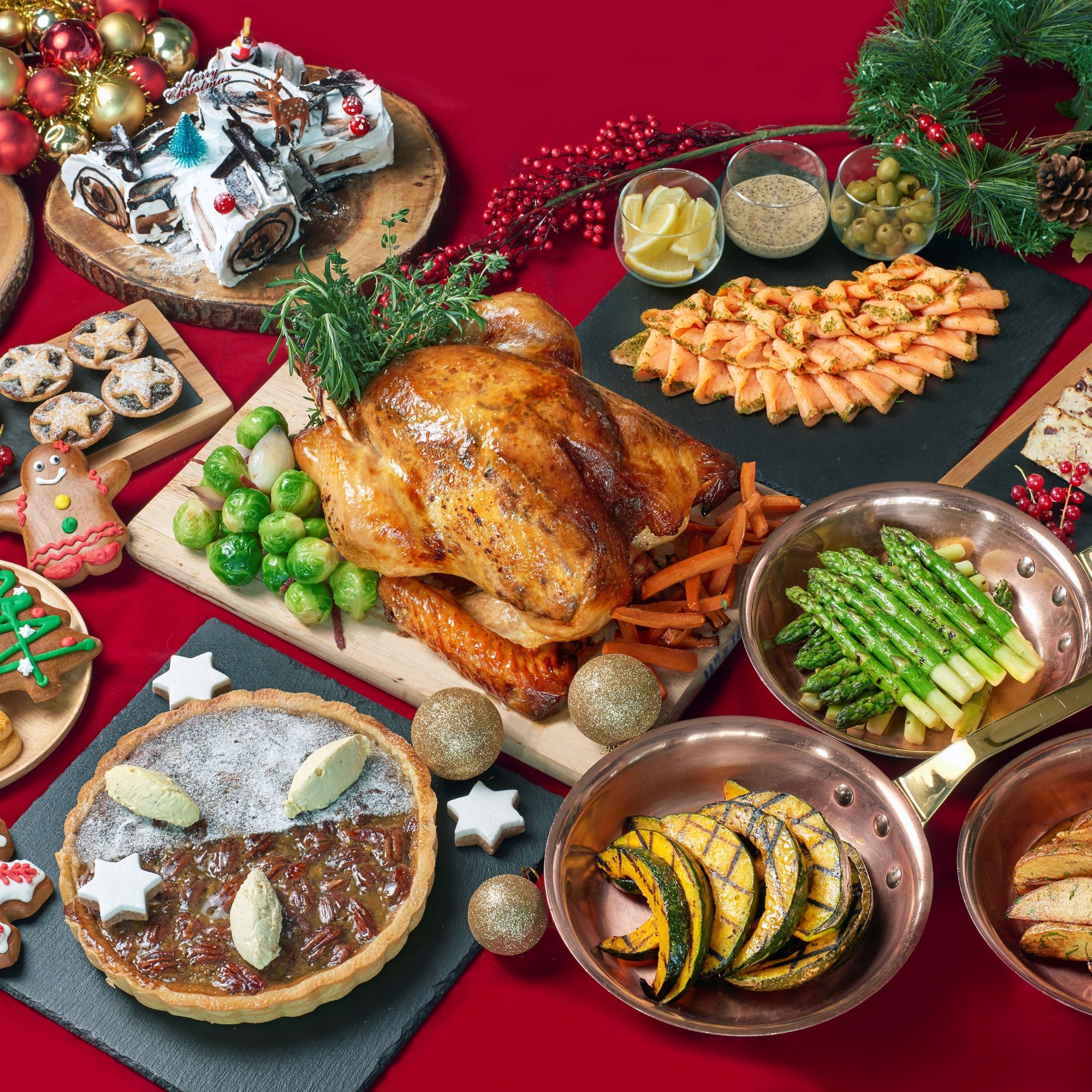 Where to order Christmas lunch and dinner delivery and takeaway in KL