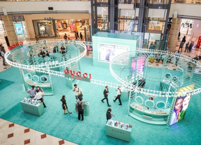 Try out Gucci makeup at the brand's first Southeast Asian pop-up in KLCC