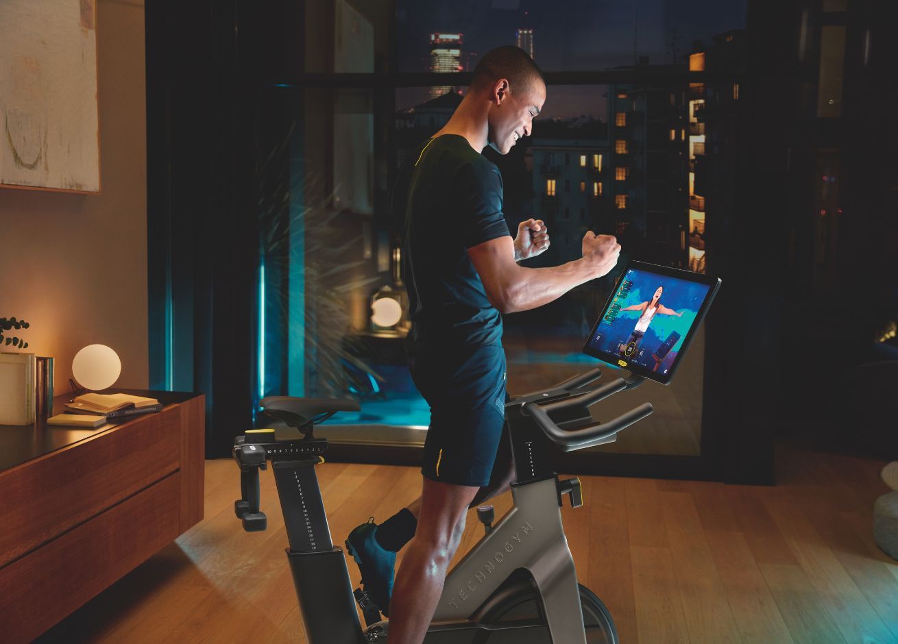 Spin from the comfort of your home with the all-new Technogym Ride