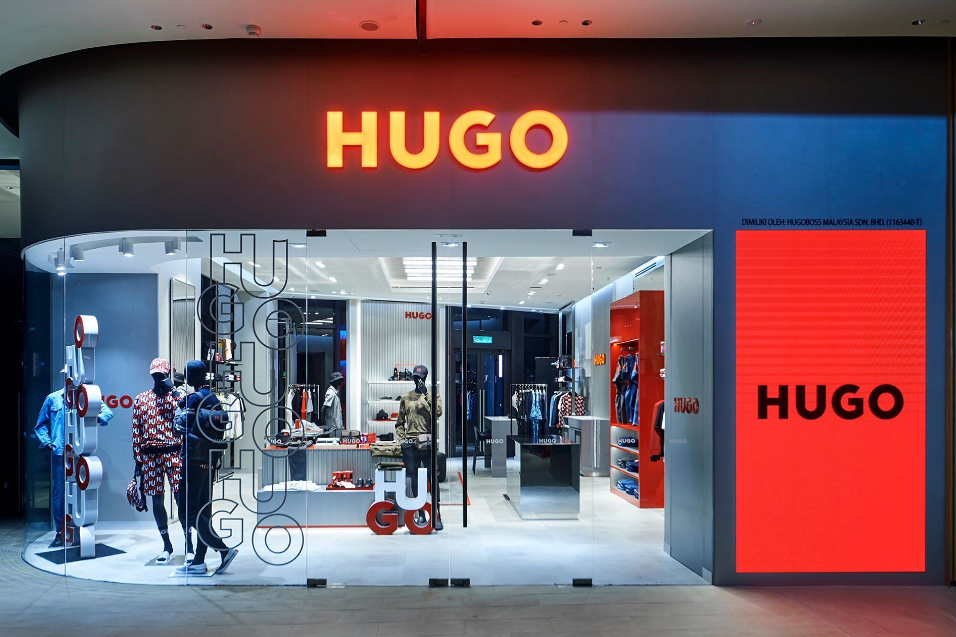 Take a peek inside Malaysia and Asia Pacific's first HUGO store
