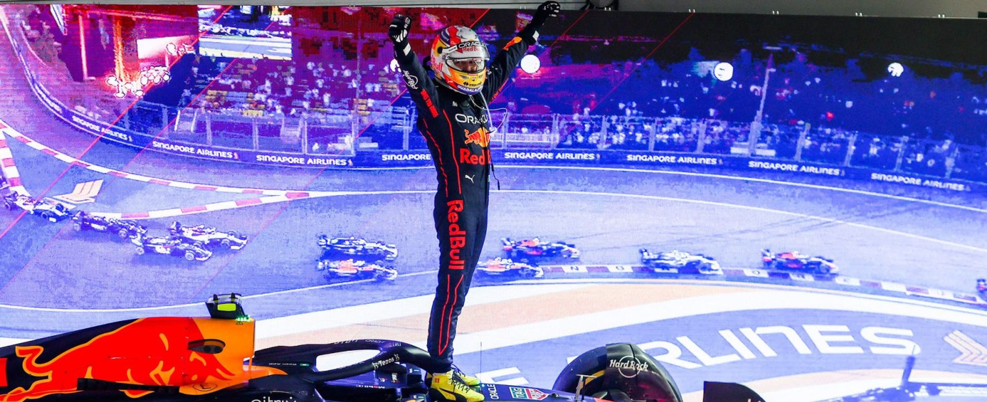 Top Moments At The 2022 Singapore Grand Prix Sergio Perez And More