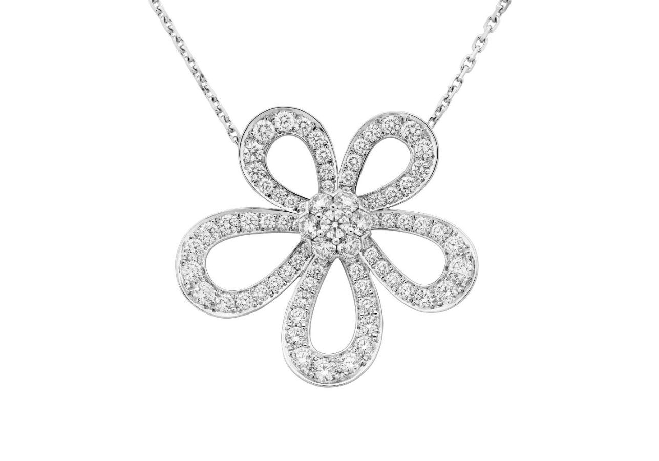 White Wonders: Van Cleef & Arpels master the combination of white gold ...