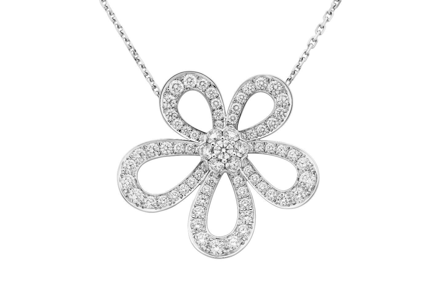 White Wonders: Van Cleef & Arpels master the combination of white gold ...