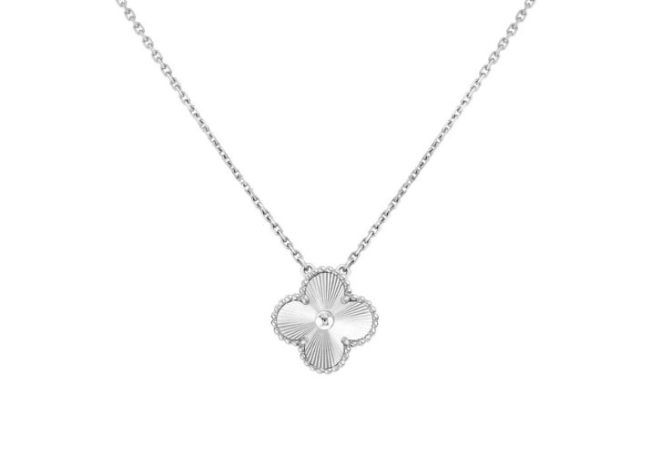 Van Cleef & Arpels enriches the Alhambra collection with classic white ...