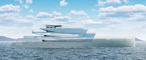This 3D-printed, invisible superyacht could soon be sailing the seas