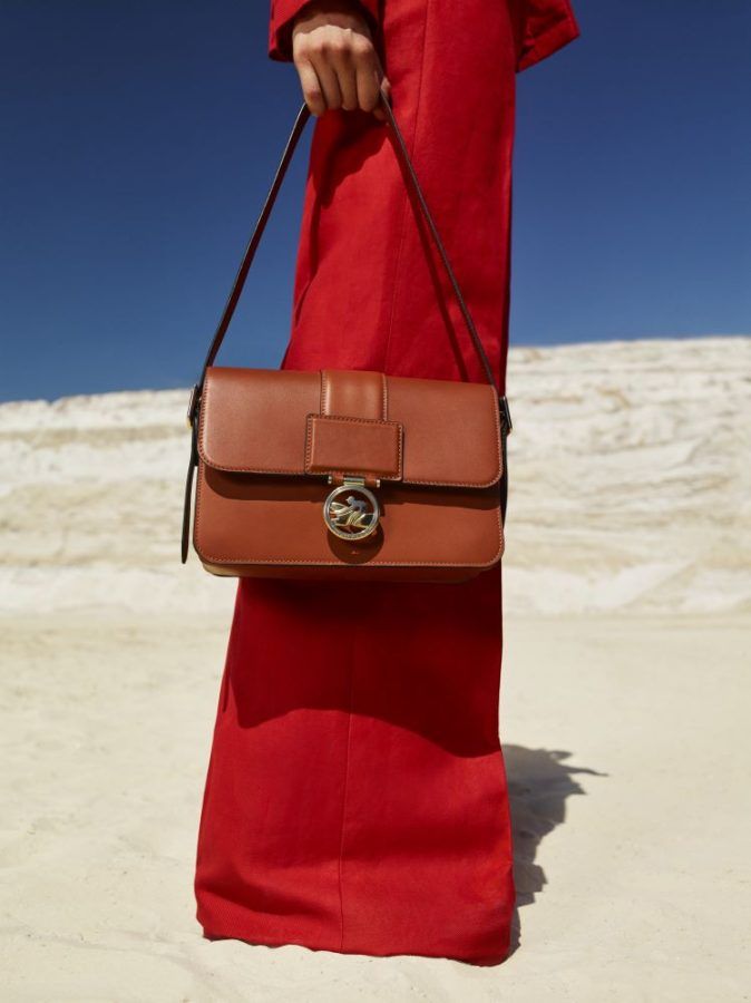 The daring Box-Trot bag from Longchamp is the fast-track to conquer this season in style