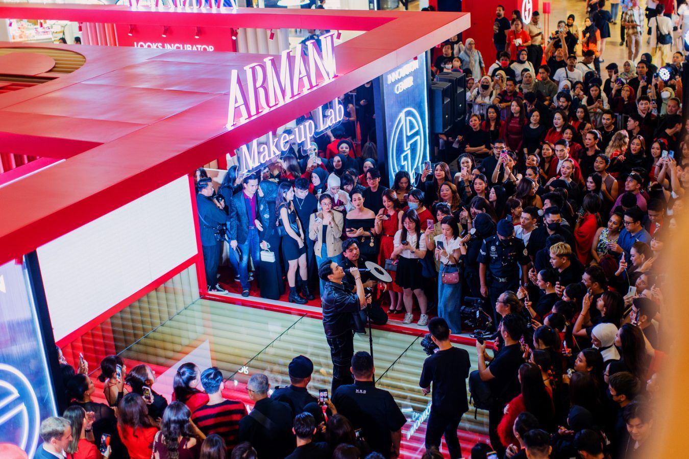 Armani Beauty wrapped up first Armani Make-up Lab in Southeast Asia