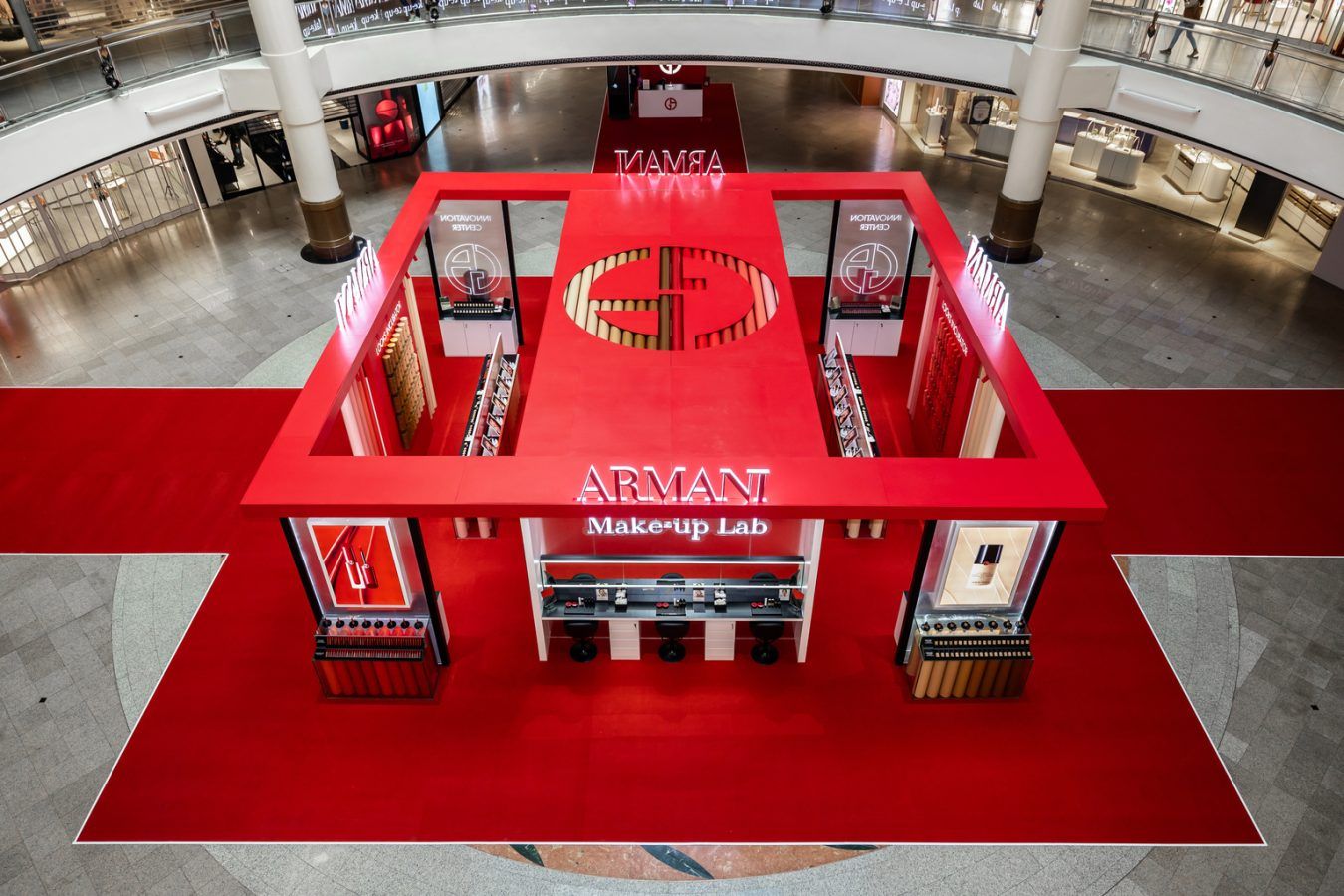 Armani Beauty wrapped up first Armani Make-up Lab in Southeast Asia