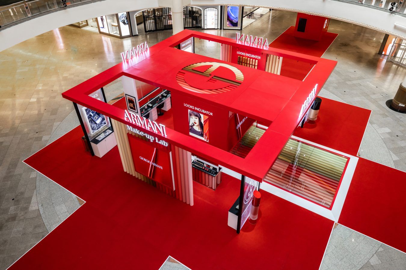 Armani Beauty wrapped up first Armani Make-up Lab in Southeast Asia