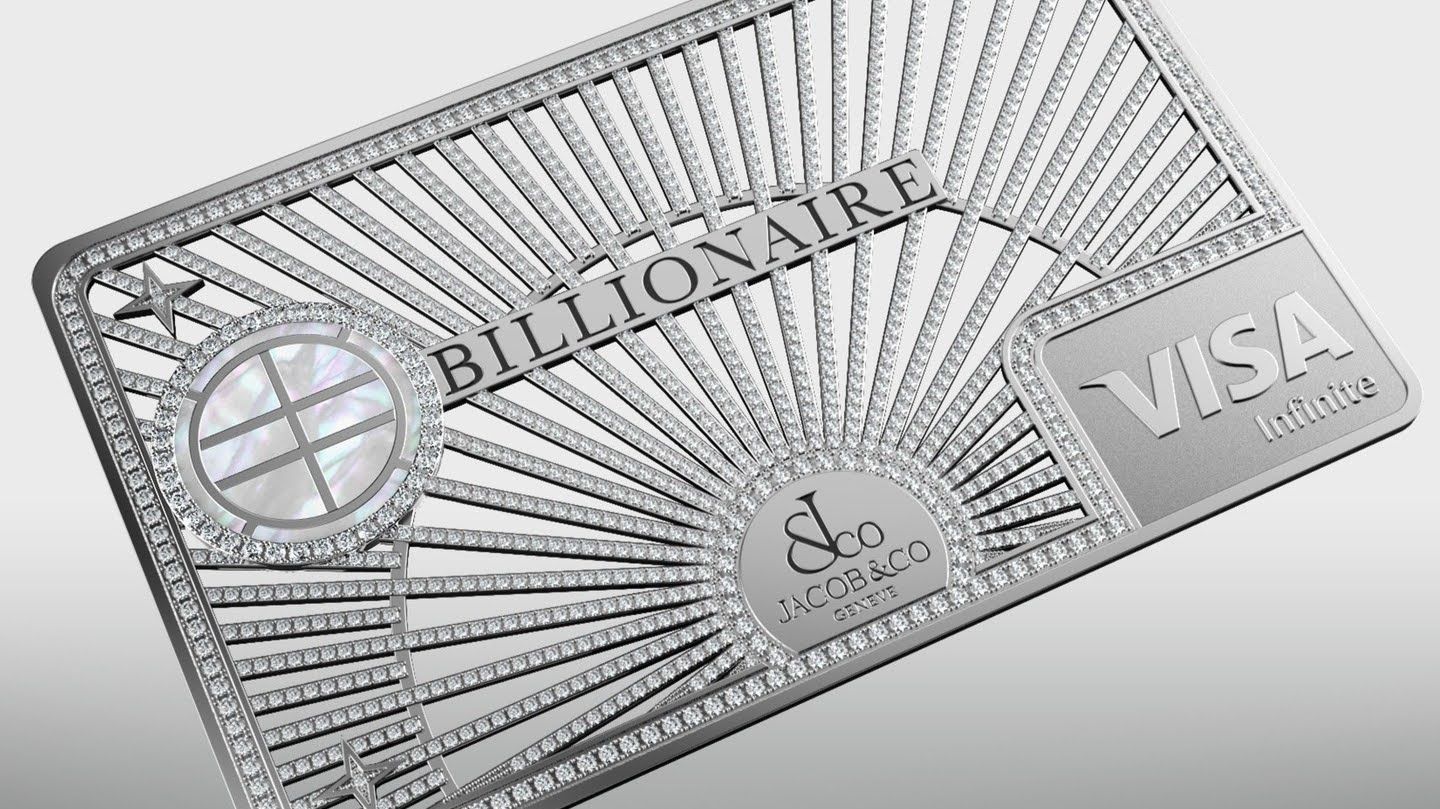Introducing the billionaire credit card by Jacob & Co. and Billionaire