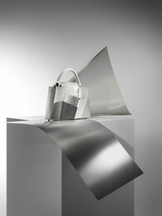 Louis Vuitton debuts Frank Gehry handbag collection