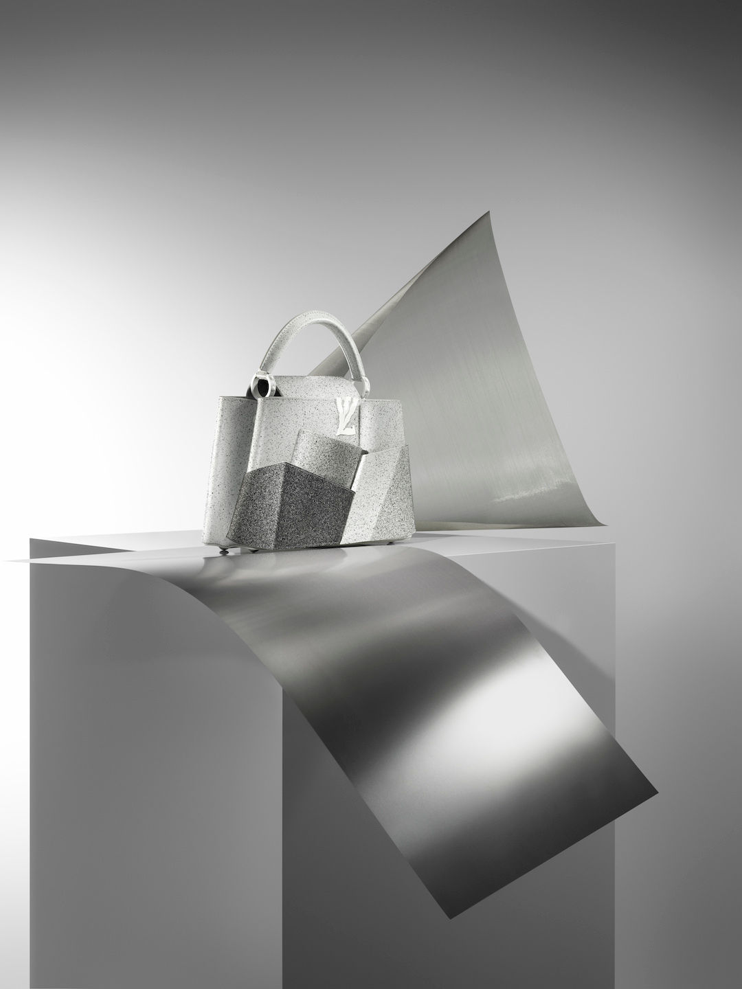 Louis Vuitton debuts Frank Gehry handbag collection