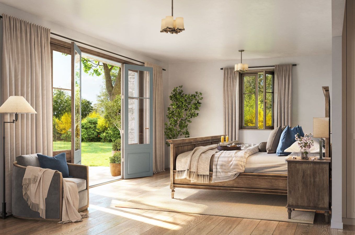 Exploring the Cour du Baron Residences at Les Bordes Estate Golf Club