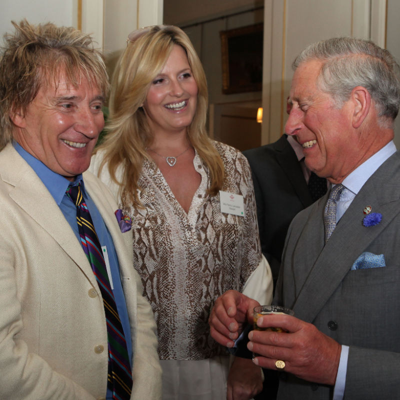 Who are King Charles' most famous celebrity friends?