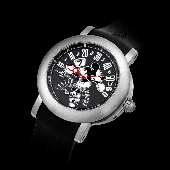 The most expensive Mickey Mouse watches by Gérald Genta