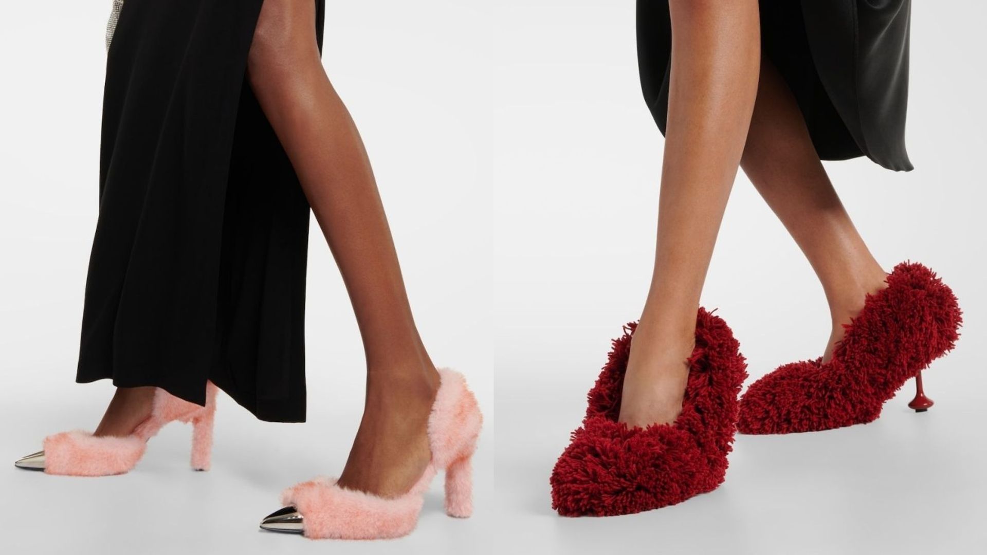Style report: Furry shoes are afoot in Fall Winter 2024 collections ...