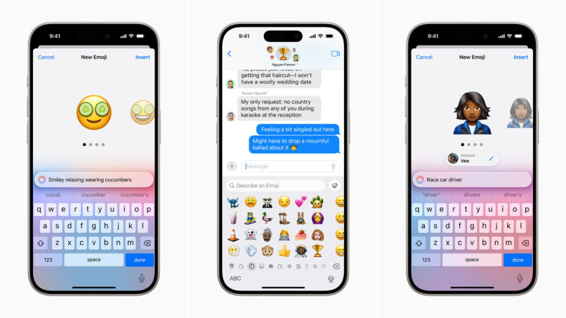 Create custom emojis on the iOS 18 with Apple Intelligence's Genmoji ...