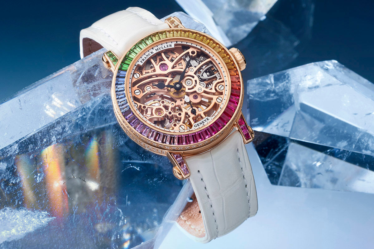 A look at Franck Muller’s round skeleton baguette – PrestigeOnline Malaysia