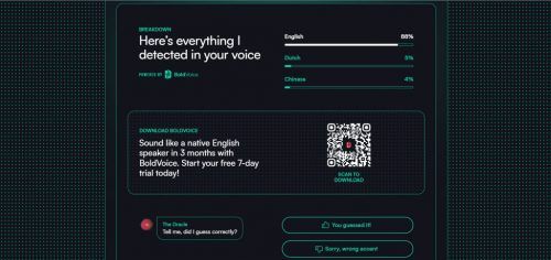 Know your accent with the viral AI BoldVoice Accent Oracle ...