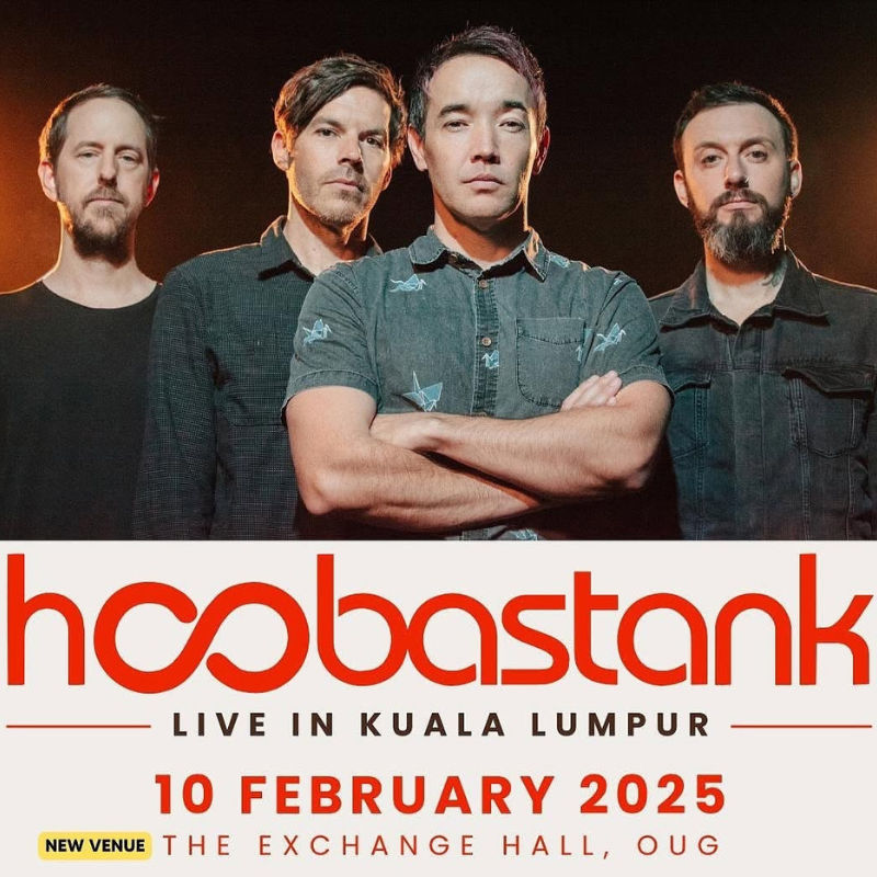 Hoobastank live in Kuala Lumpur 2025 concert guide – PrestigeOnline ...