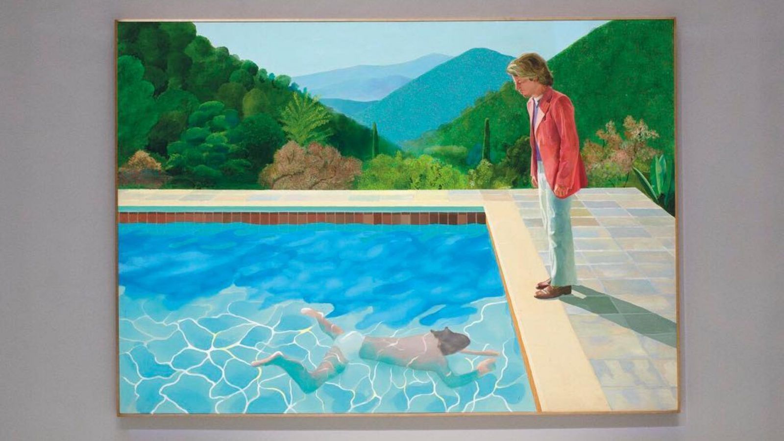 A look at the most expensive paintings of David Hockney ...