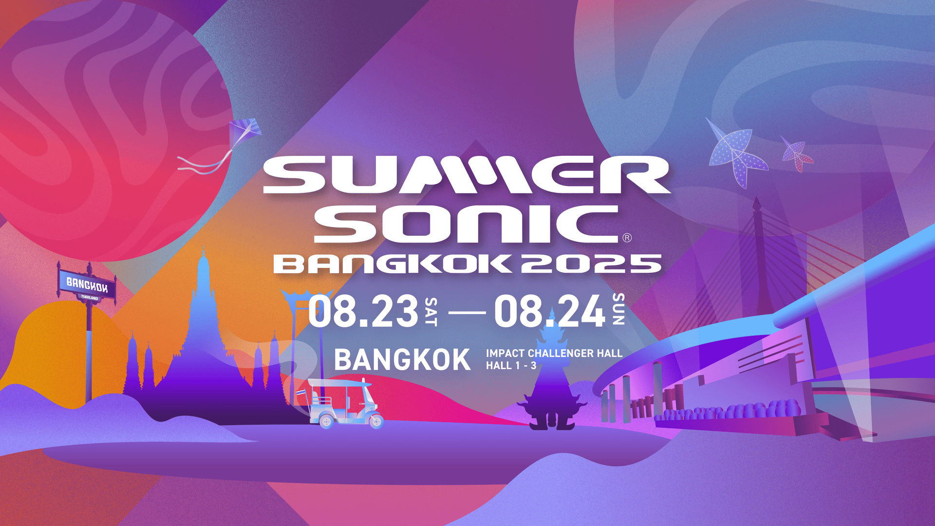 Summer Sonic Bangkok 2025: All artists joining the line-up ...