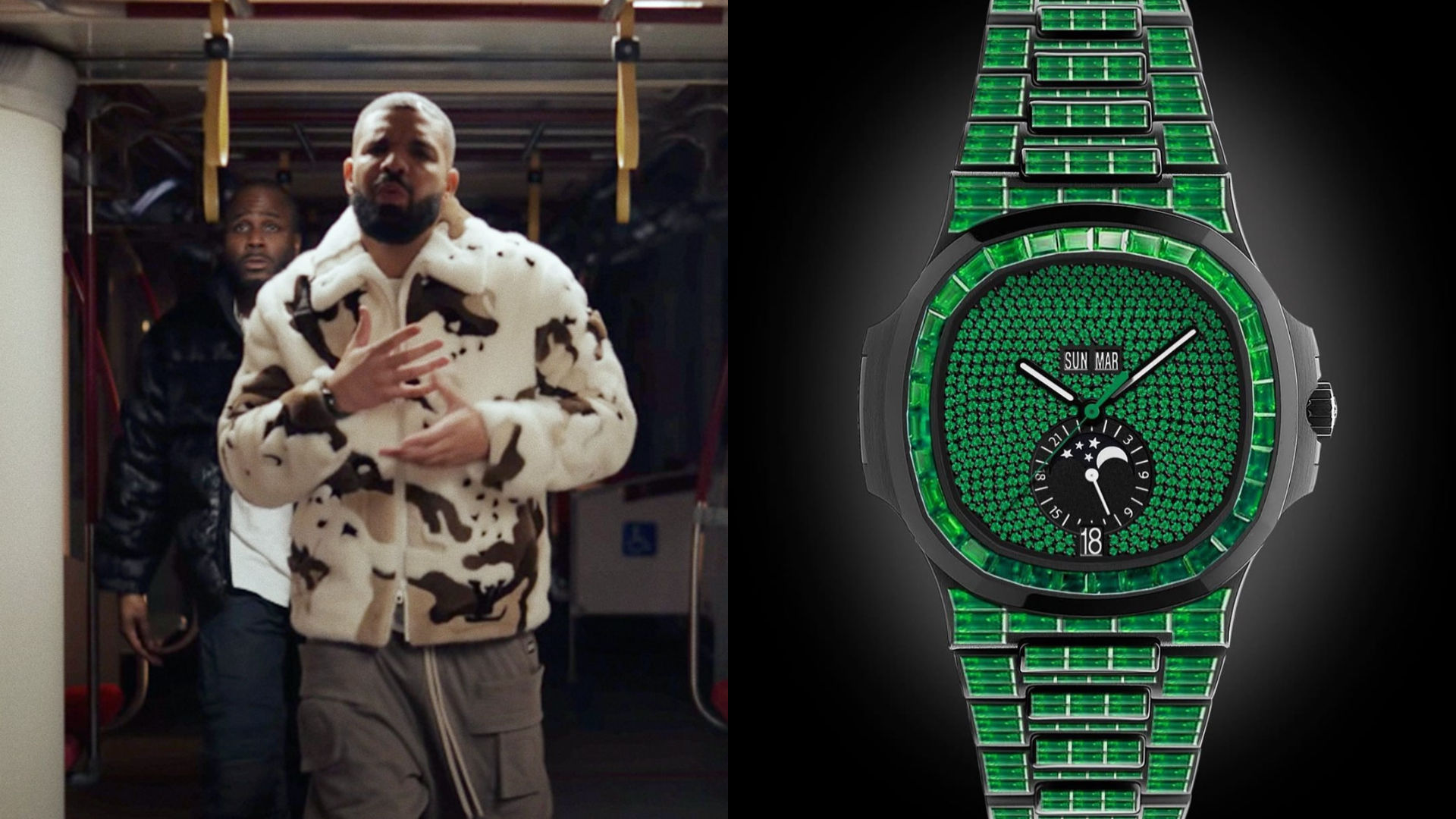 Inside the opulent watch and jewellery collection of Drake