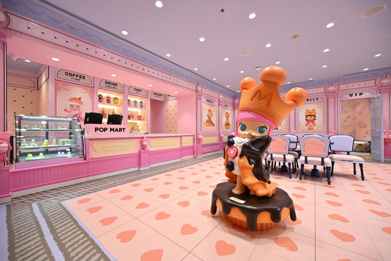 Inside the POP MART Cafe in Bangkok, the first in Southeast Asia ...